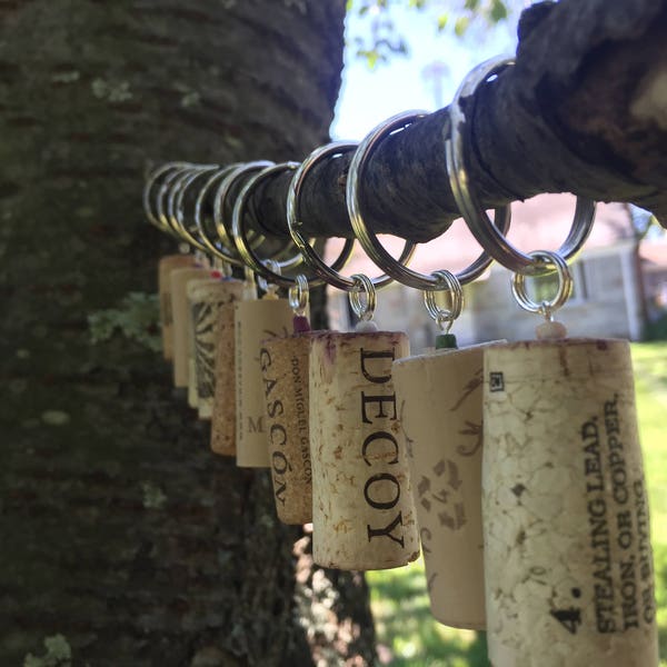 Cork Keychain - Etsy