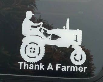 Tractor vinyl | Etsy