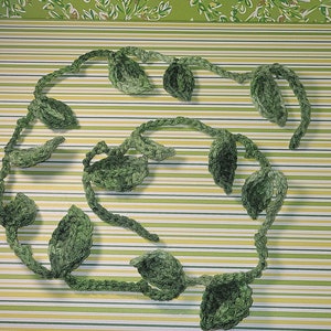 Crochet Leaf Garland - Etsy