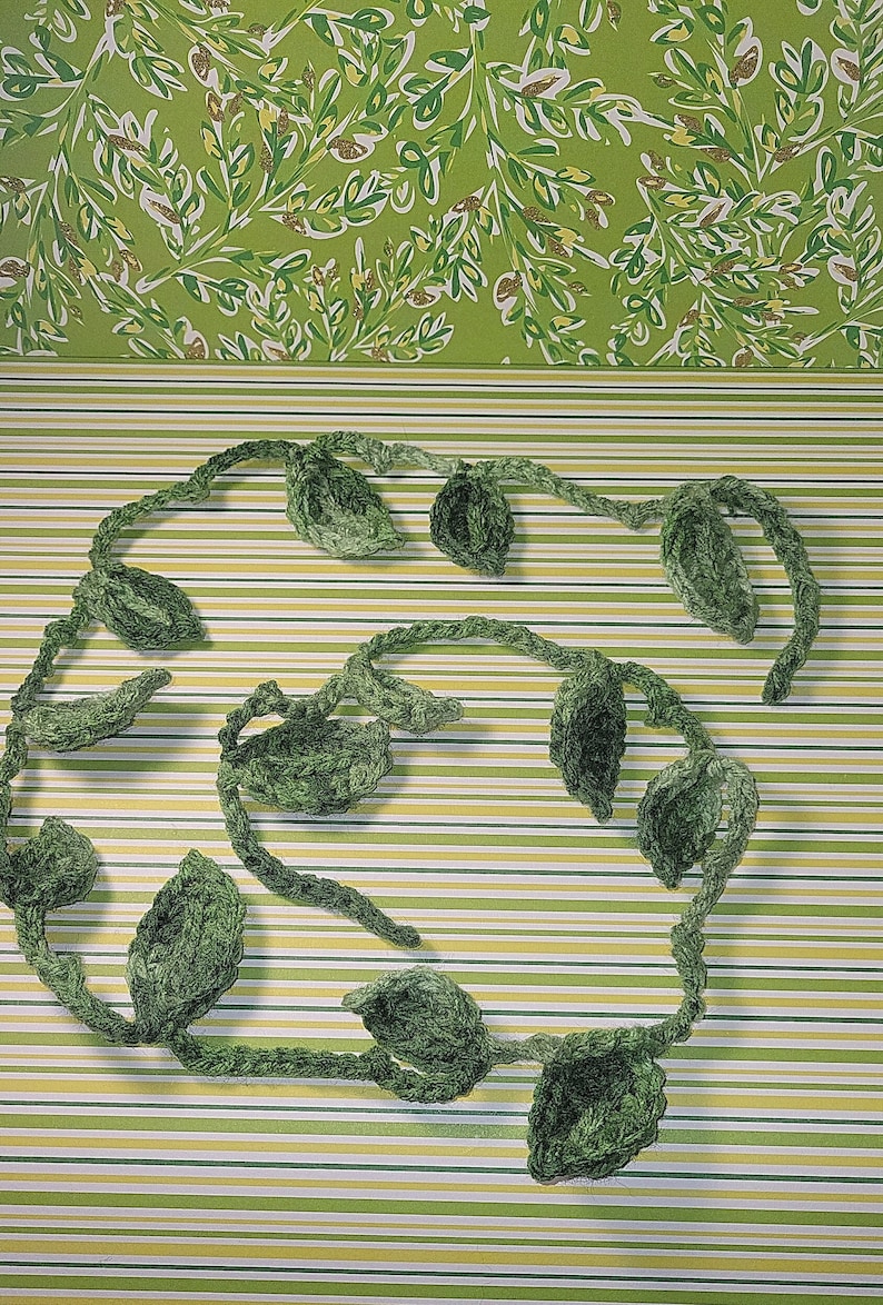 Crochet Leaf Garland - Etsy