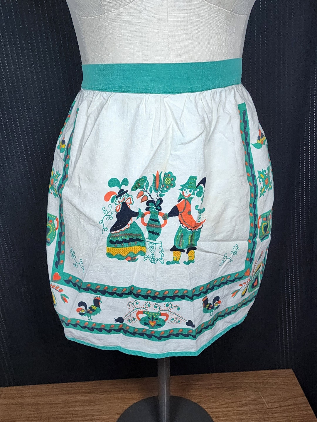 Vintage Pilgrim Apron 1970's - Etsy