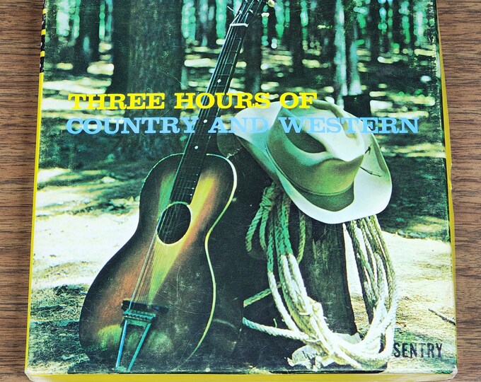 Sentry Reel to Reel Tape 3 Hours of Country and Western 35-123 Untested ...