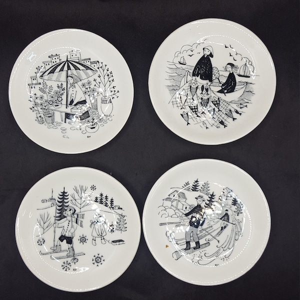 Arabia Plates - Etsy