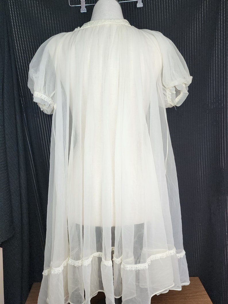Vintage Sheer Lisette Nightgown Upcycle Rescue DIY - Etsy