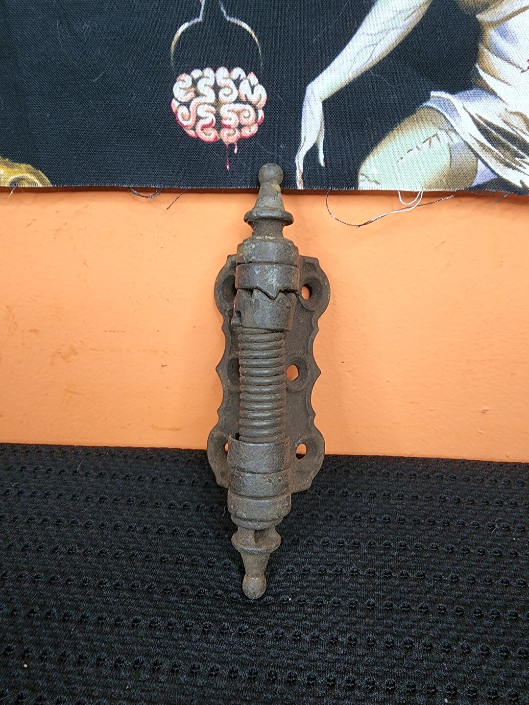 Antique Spring Loaded Hinge - Etsy