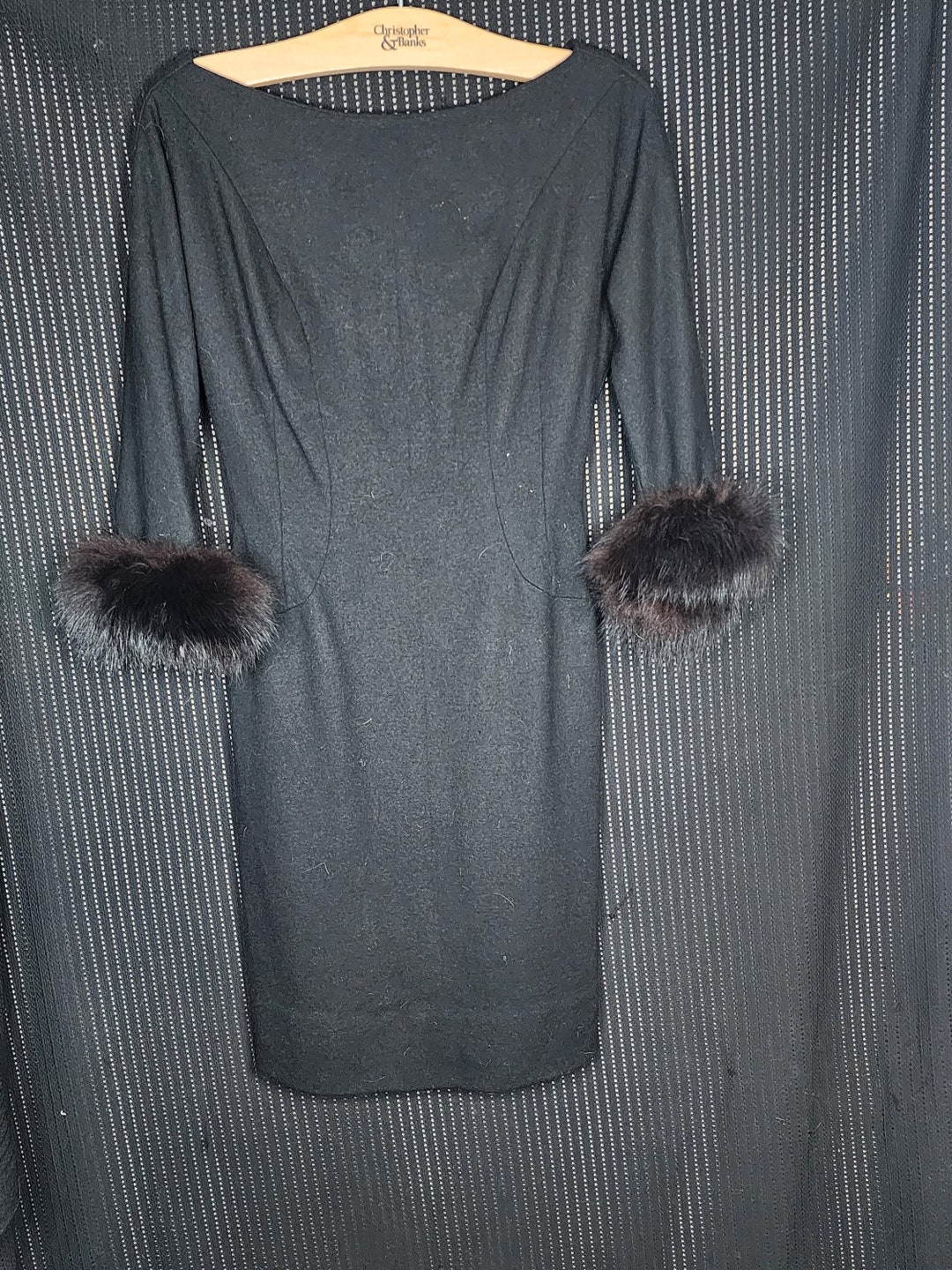 Vintage Little Black Dress AFL-CIO Upcycle Project - Etsy