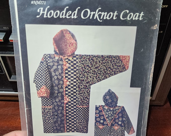 Hooded Orknot Coat Sewing Pattern Directions - Etsy