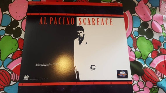 Scarface Laserdisc Letterboxed Edition 1983 | Etsy