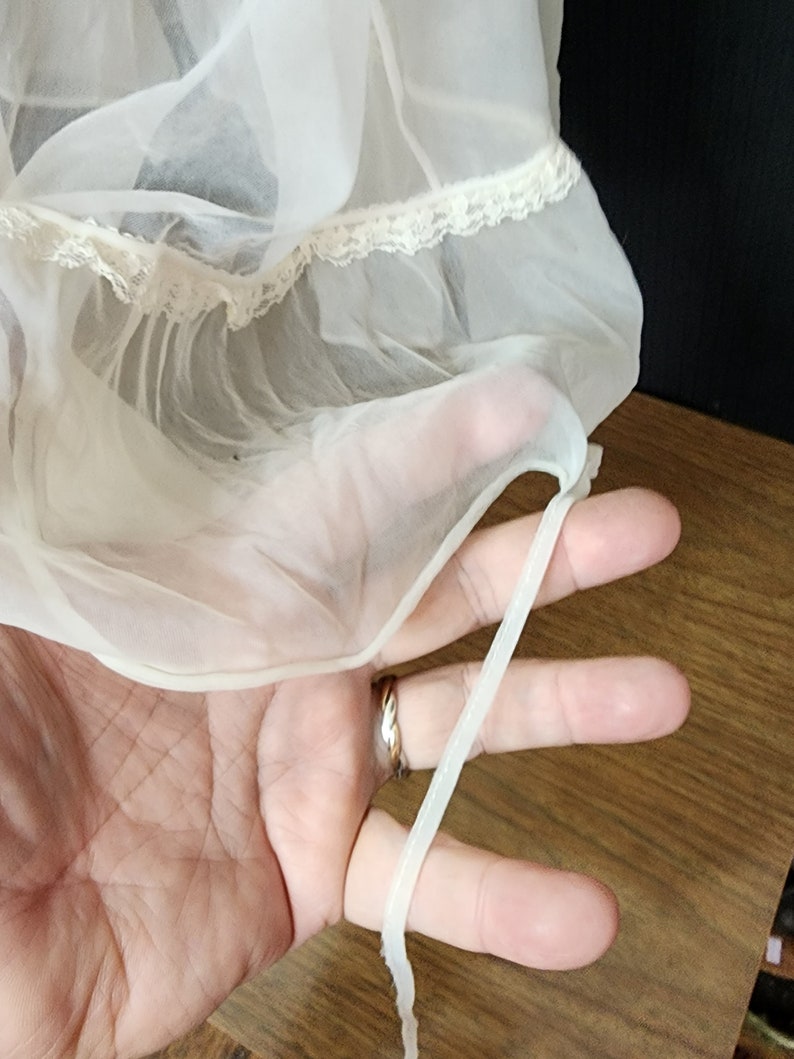 Vintage Sheer Lisette Nightgown Upcycle Rescue DIY - Etsy