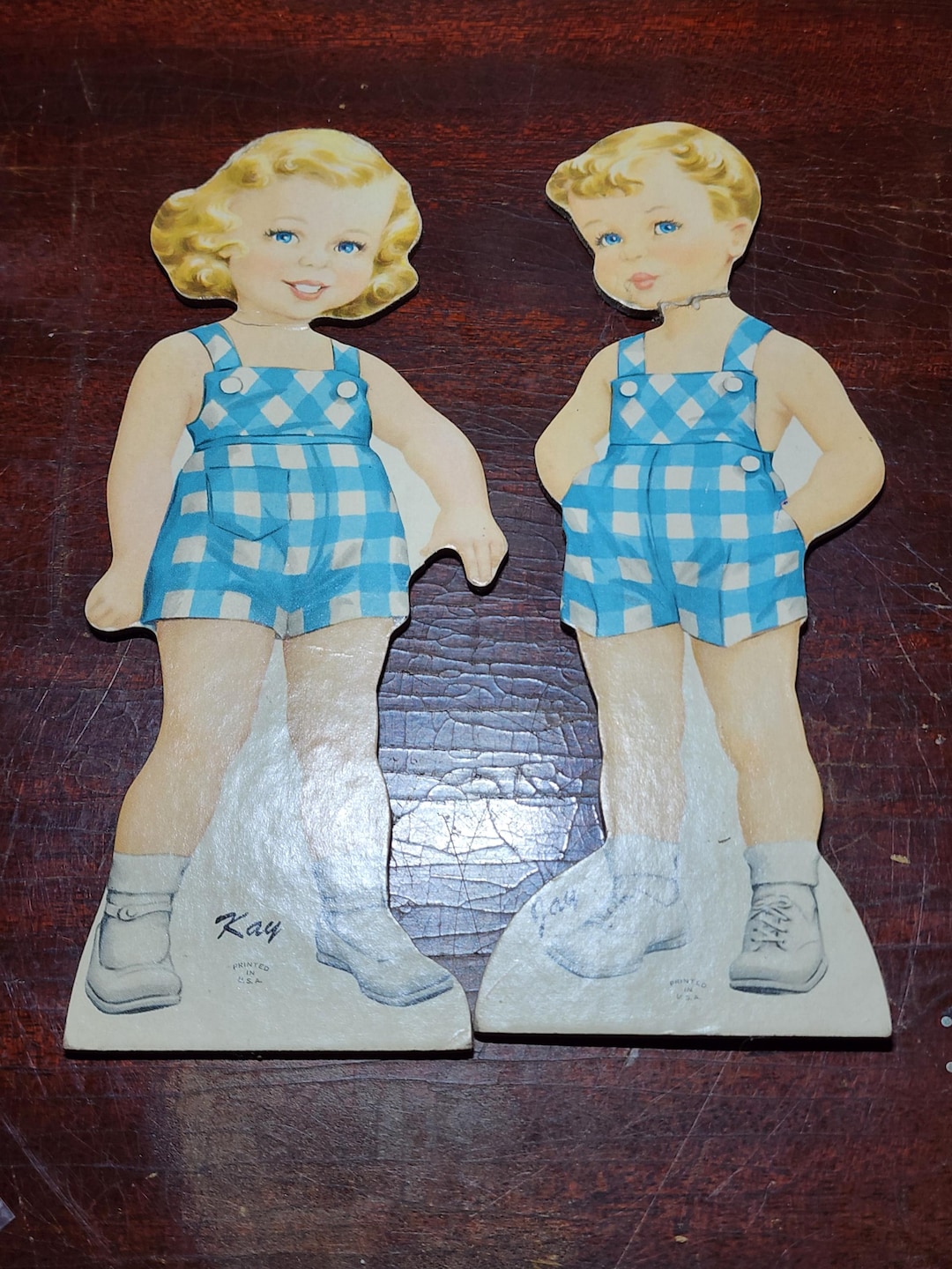 Vintage Jay and Kay Paper Dolls - Etsy
