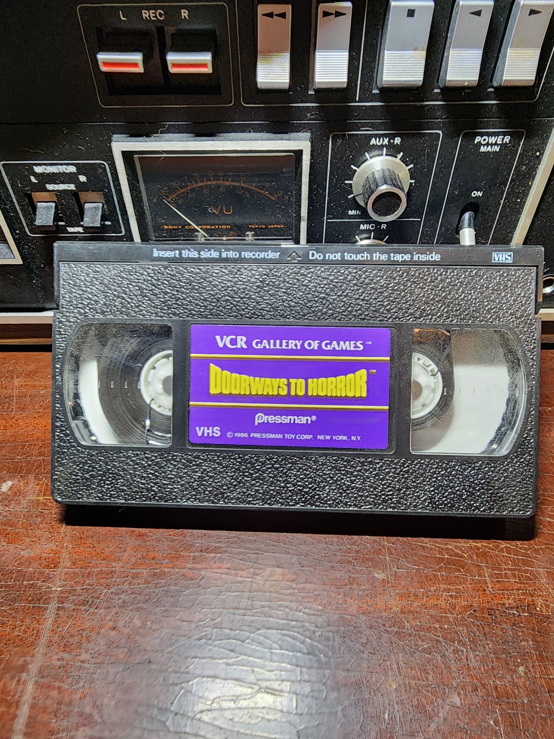 VHS Gallery of Games Doorways to Horror VHS Tape Only - Etsy