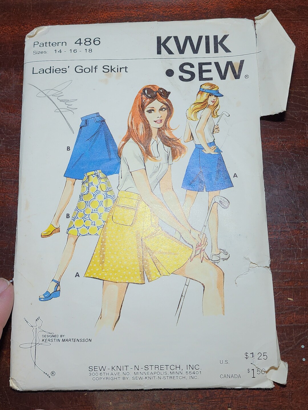 Kwik Sew Pattern 486 Ladies Golf Shirt Size 14,16,18 - Etsy