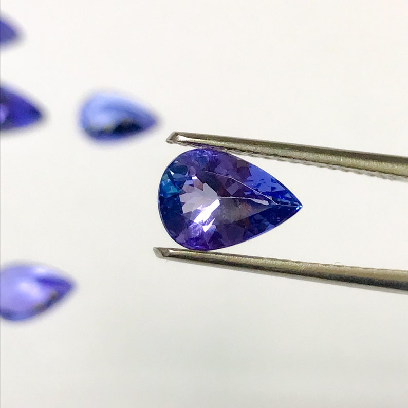 Tanzanite Pear Shape 10x7 Mm, 1.75 Carat, Natural Loose Tanzanite ...