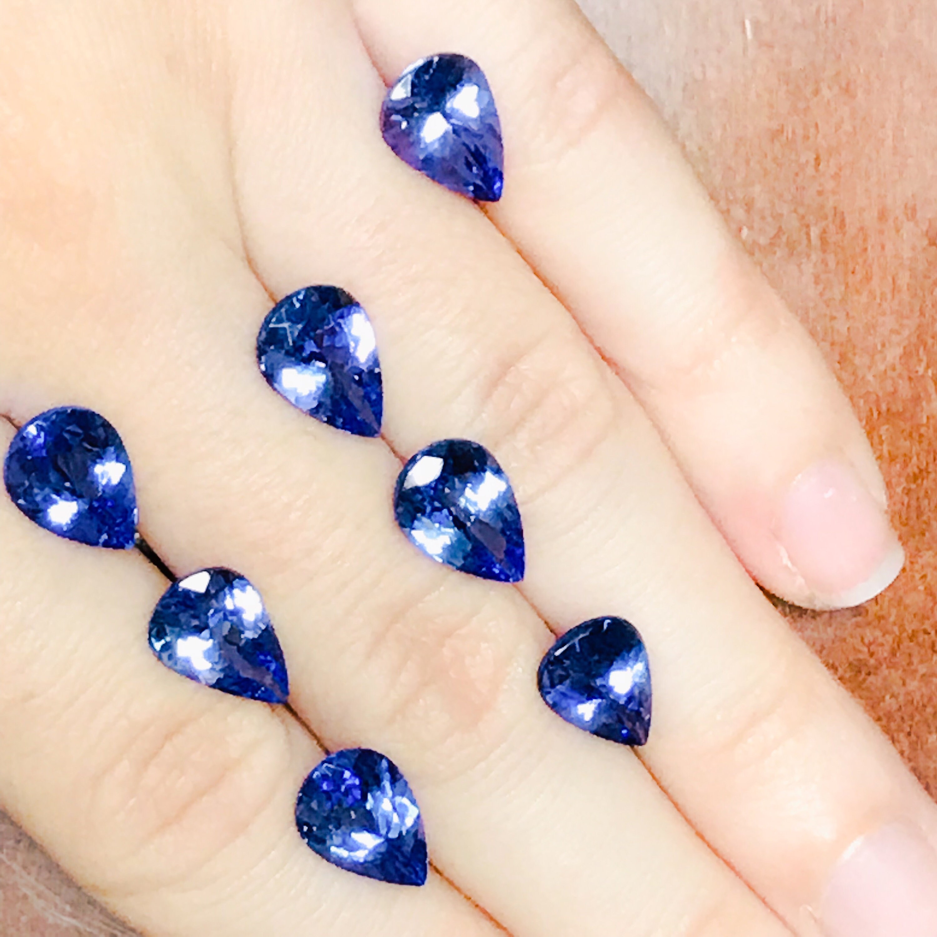 Tanzanite Pear Shape 10x7 Mm, 1.75 Carat, Natural Loose Tanzanite ...