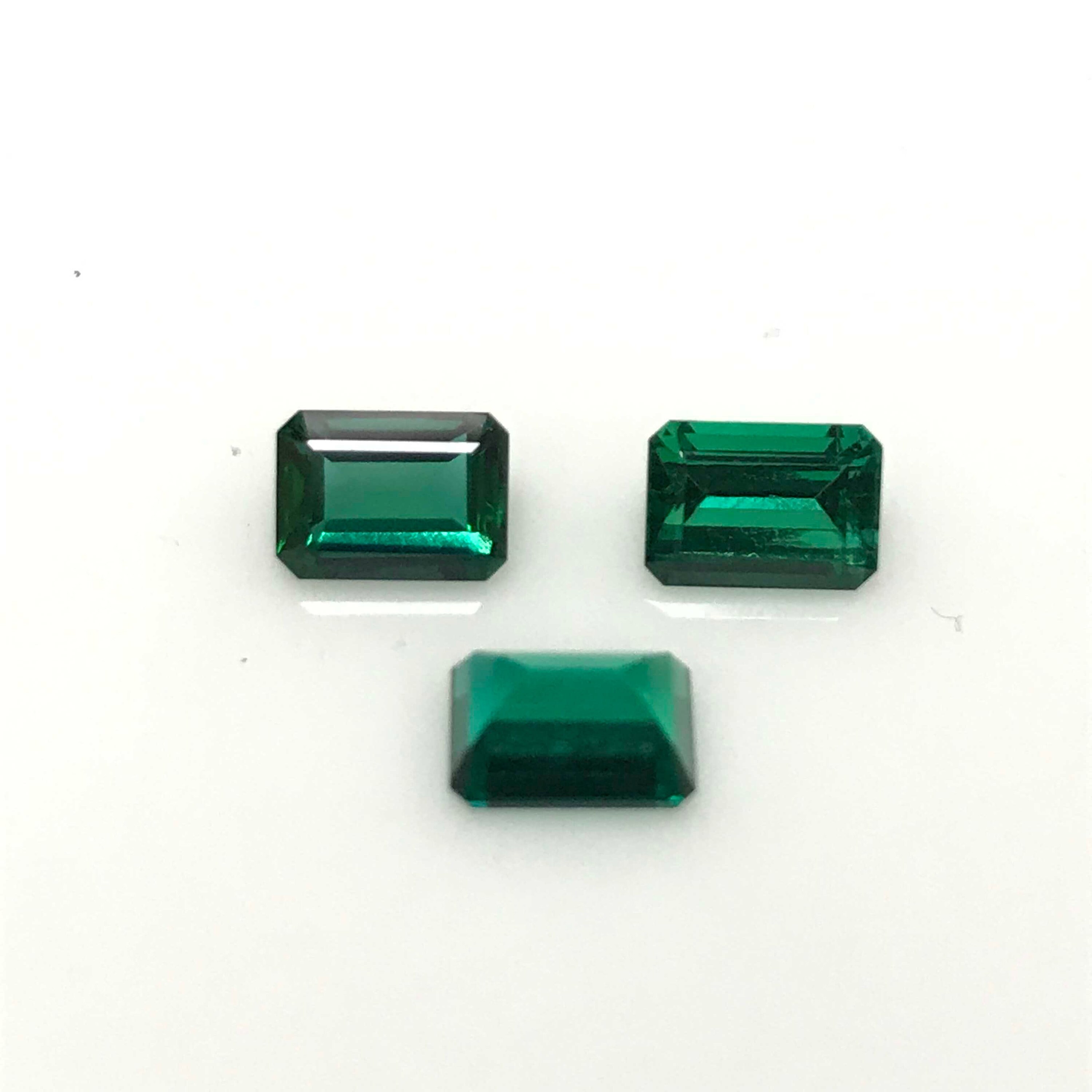 Lab Created Emerald, Emerald Cut Emerald, 1 Carats Emerald, 7x5 Mm ...