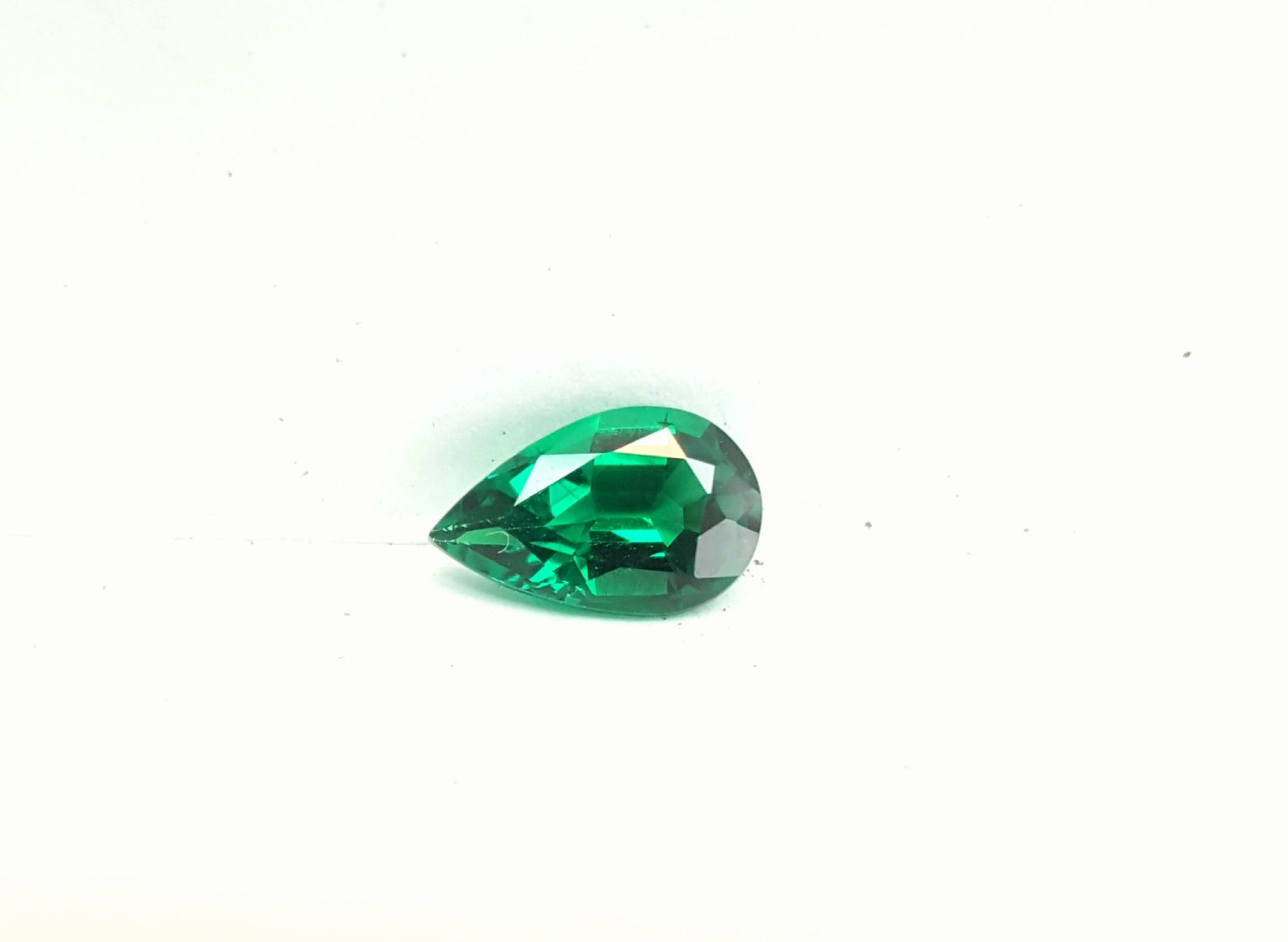 Created Emerald 5x9 Mm 5.5x9 Mm 6x9 Mm, Pear Shape, Loose Lab Emeralds ...