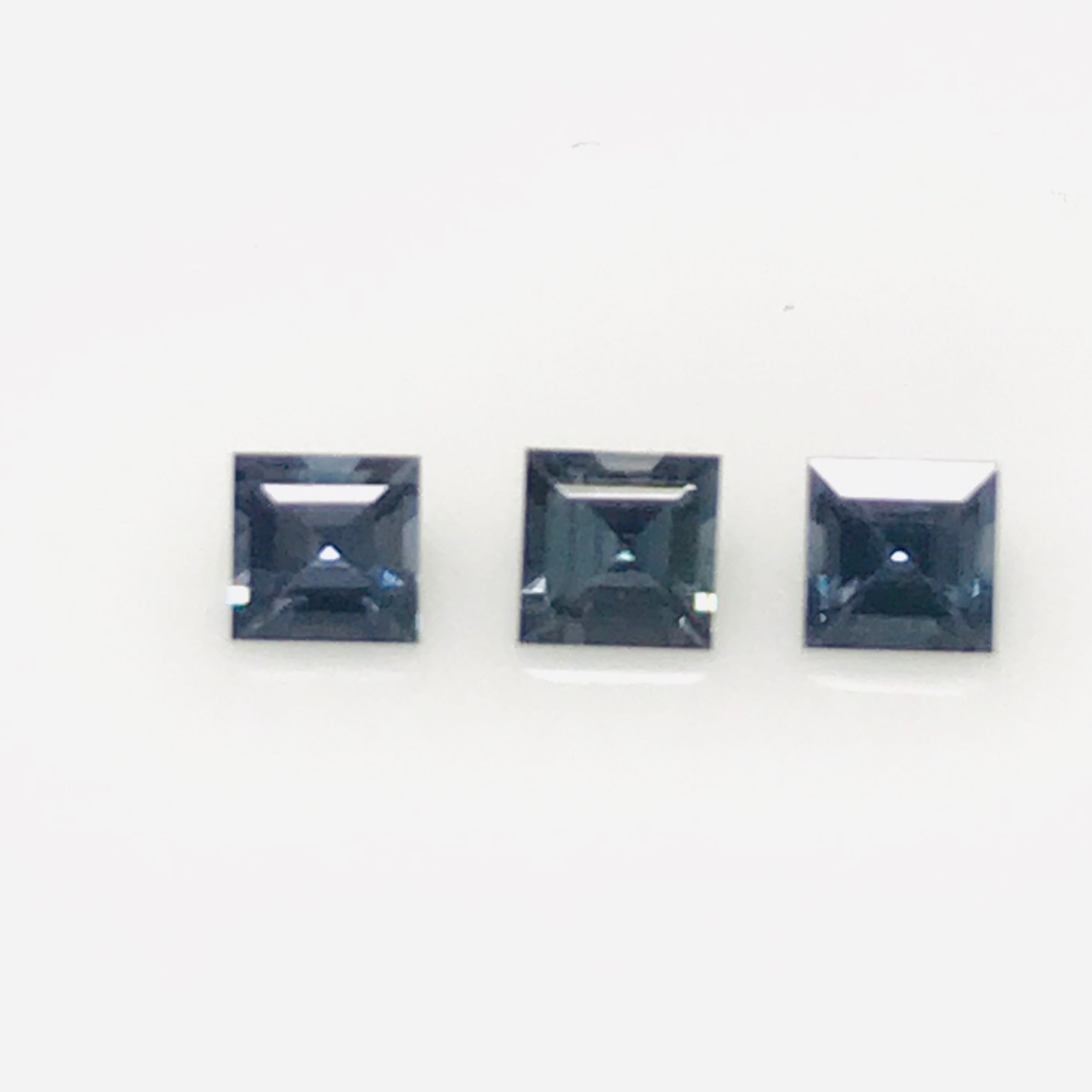 Blue Color Change Garnet, Square Cut Garnet, 0.20 Carat Garnet, Rare ...
