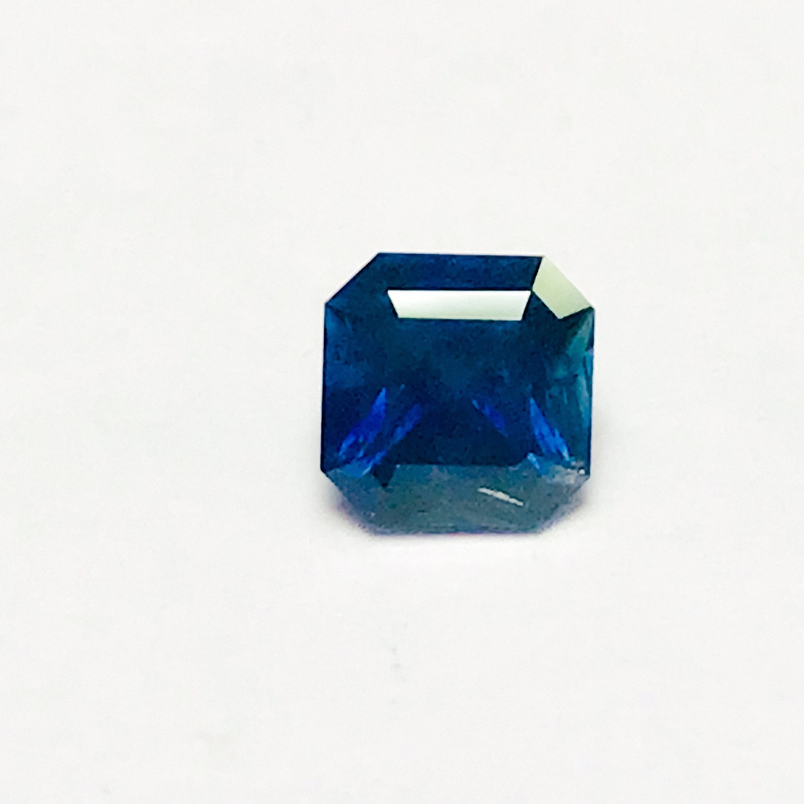 Natural Sapphire, 1 Carat Radiant Cut Montana Royal Blue Sapphire ...