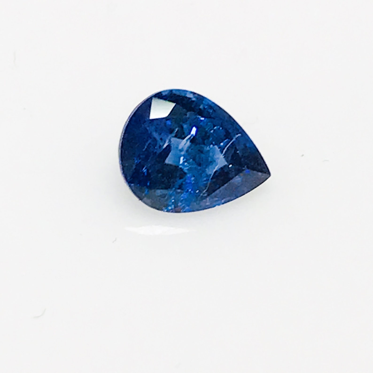 Blue Sapphire, Pear Sapphire, Pear Shape Sapphire, 1 Carat Sapphire ...