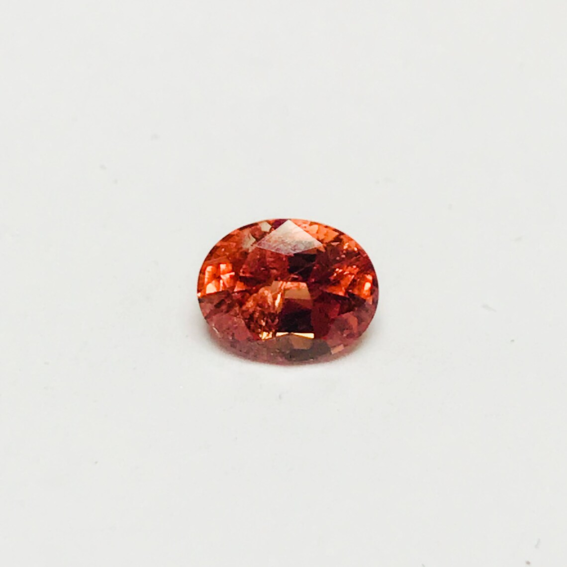 Natural Orange Sapphire, 1.38 Carats Padparadscha Sapphire, Natural ...
