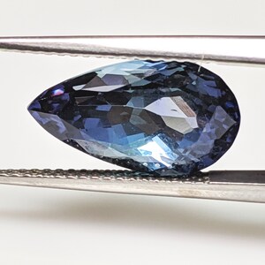 Tanzanite, Fancy Tanzanite, Pear Shape Tanzanite, 5.28 Carats Tanzanite ...