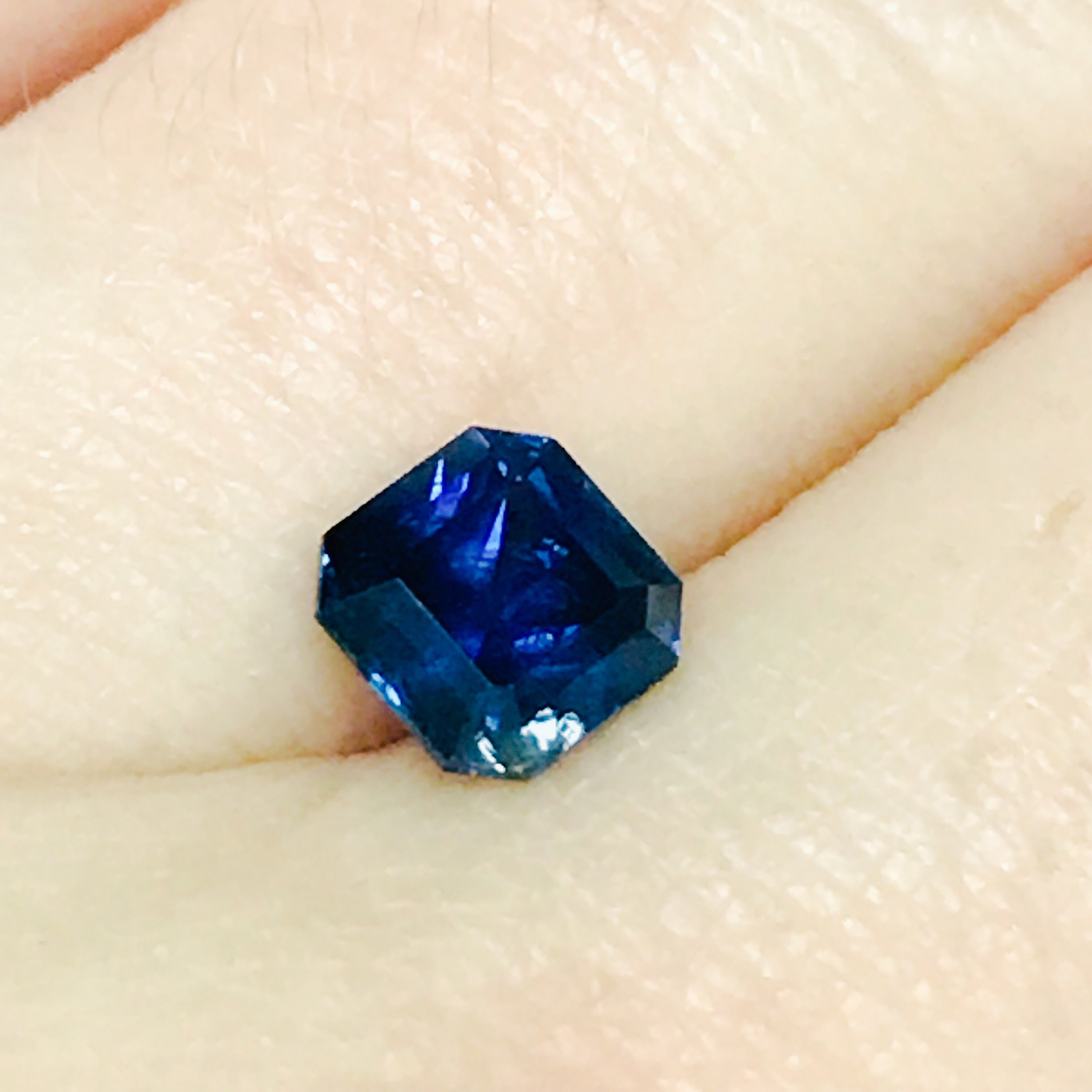 Natural Sapphire, 1 Carat Radiant Cut Montana Royal Blue Sapphire ...