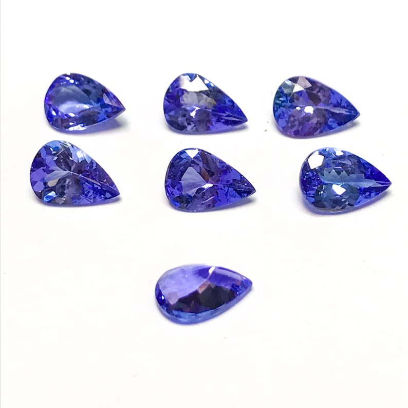 Tanzanite Pear Shape 10x7 Mm, 1.75 Carat, Natural Loose Tanzanite ...
