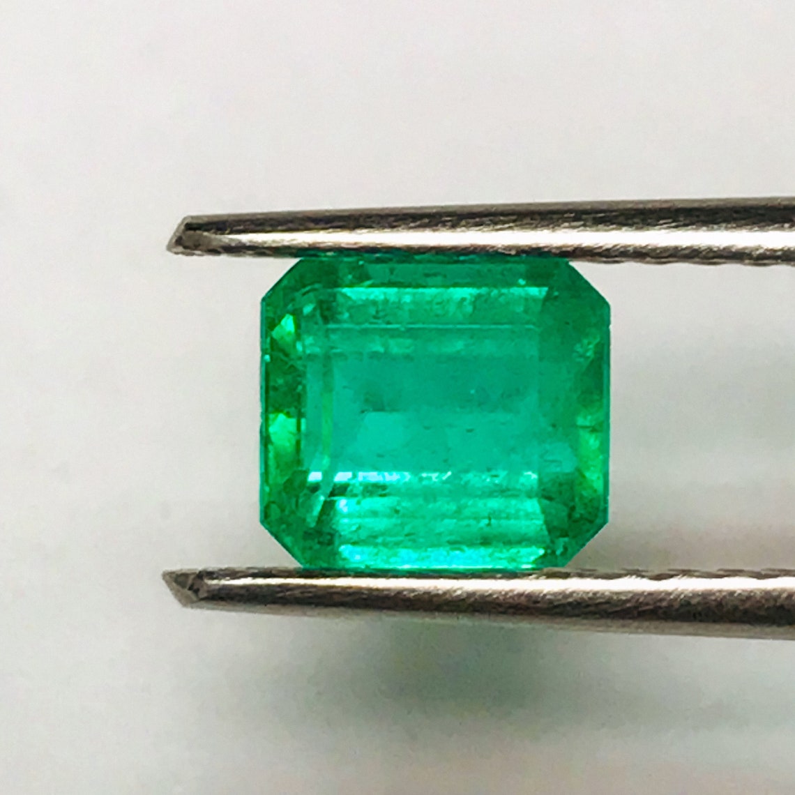Emerald in Emerald Cut 7X6.15 Mm, 1.36 Carats, Natural Emerald ...