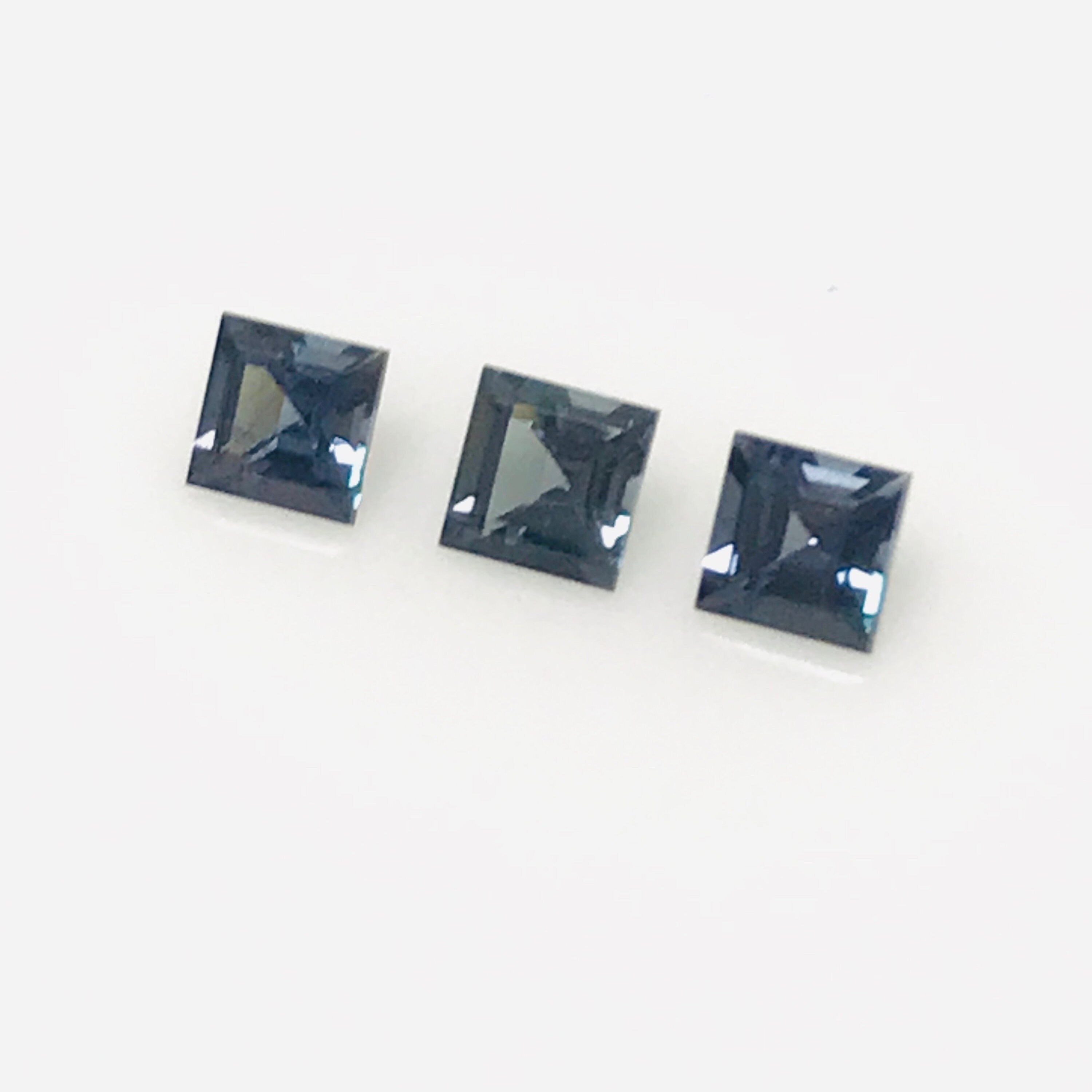Blue Color Change Garnet, Square Cut Garnet, 0.20 Carat Garnet, Rare ...