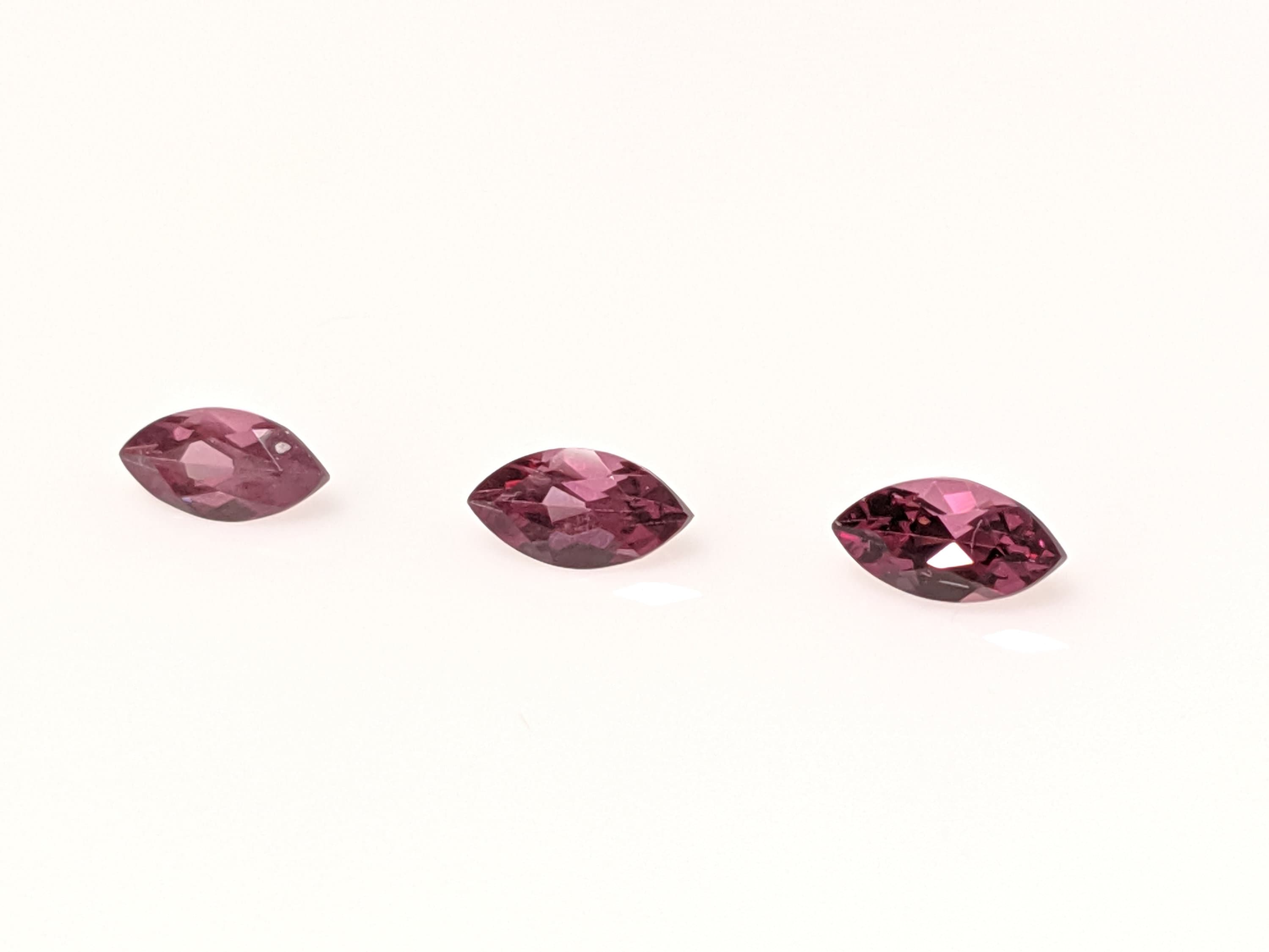 Rhodolite Garnet, Marquise Cut Garnet, 0.30 Carat Garnet, 6X3 MM Garnet ...