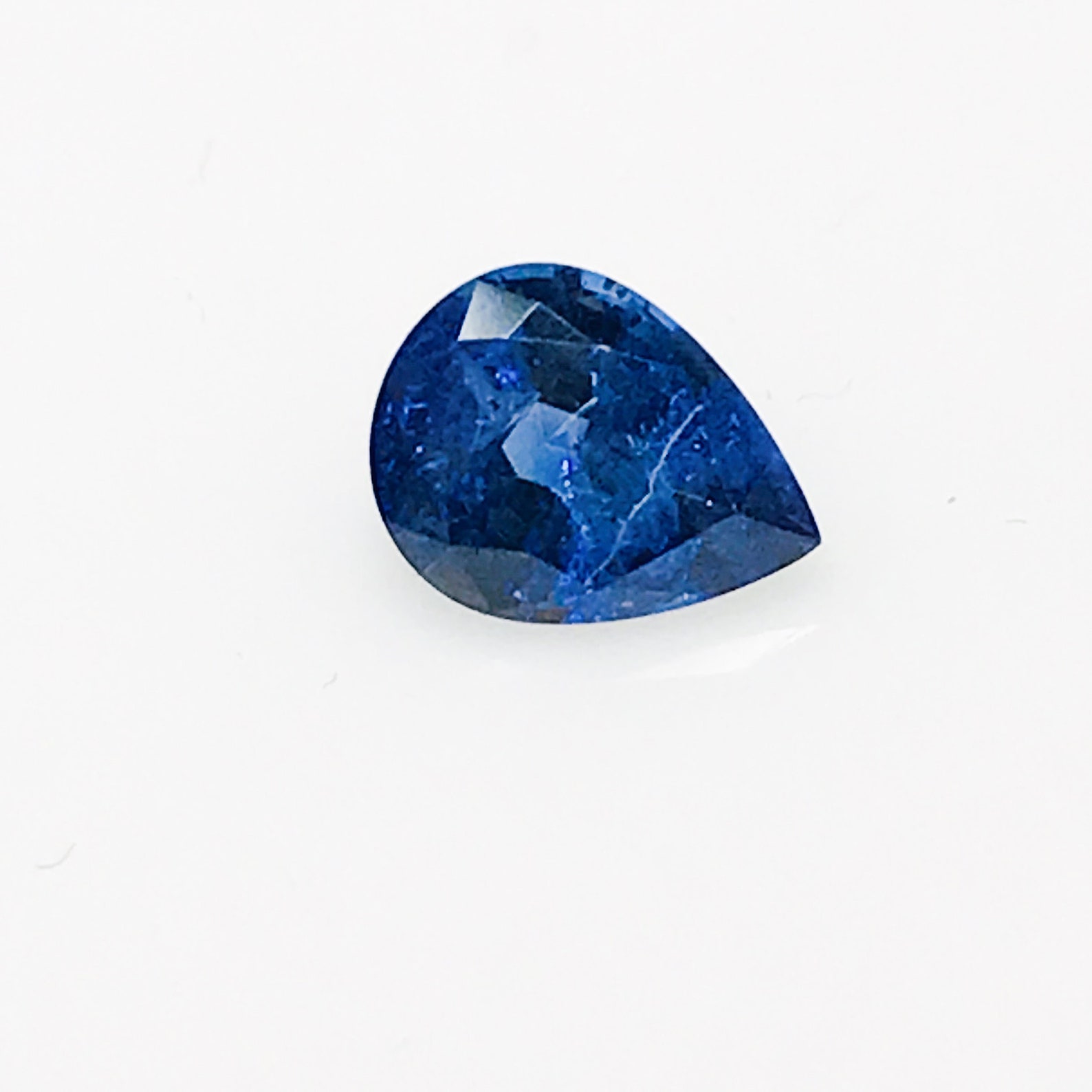Blue Sapphire, Pear Sapphire, Pear Shape Sapphire, 1 Carat Sapphire ...