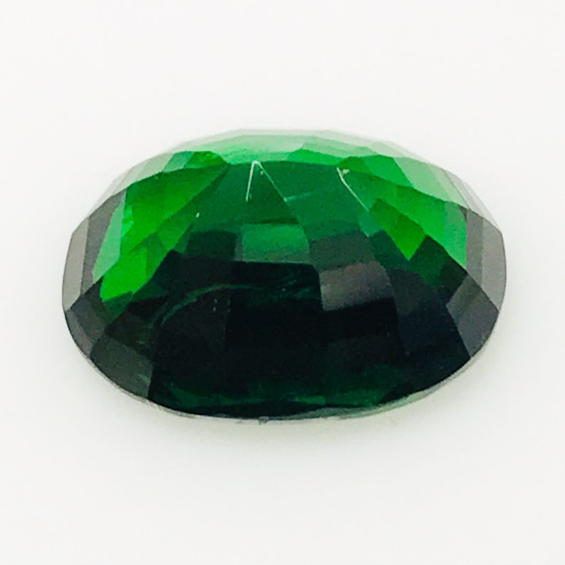 Tsavorite Garnet, Green Garnet, Natural Garnet, Oval Cut Garnet, 6.50 ...