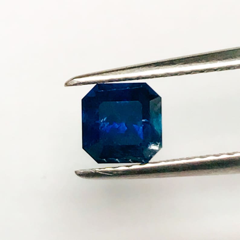Natural Sapphire, 1 Carat Radiant Cut Montana Royal Blue Sapphire ...