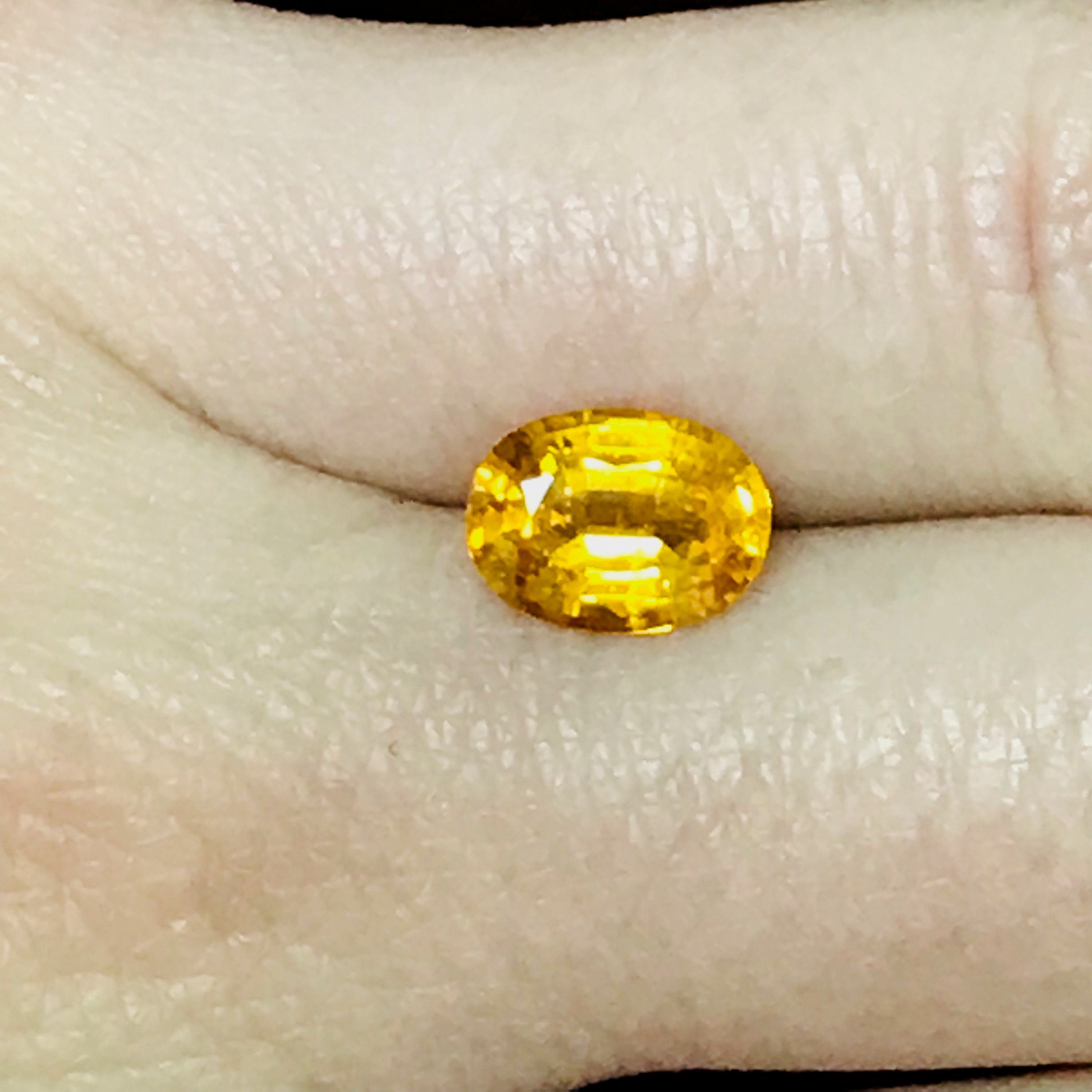 Orange Sapphire, Burnt Orange Color, Natural Sapphire, Oval Cut ...