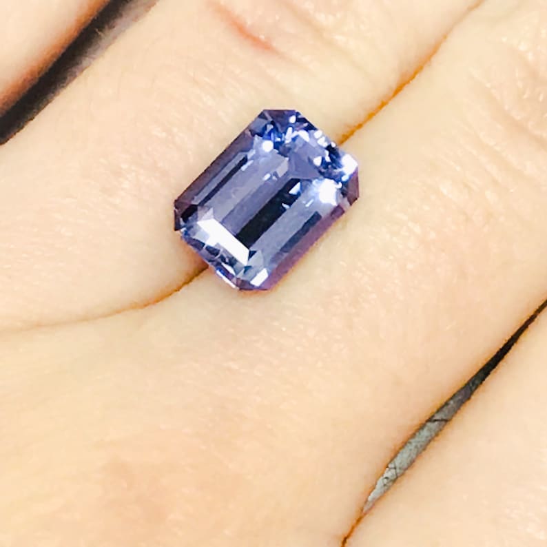 Tanzanite Emerald Cut 10x7 Mm, Natural Tanzanite Faceted for Jewelry ...