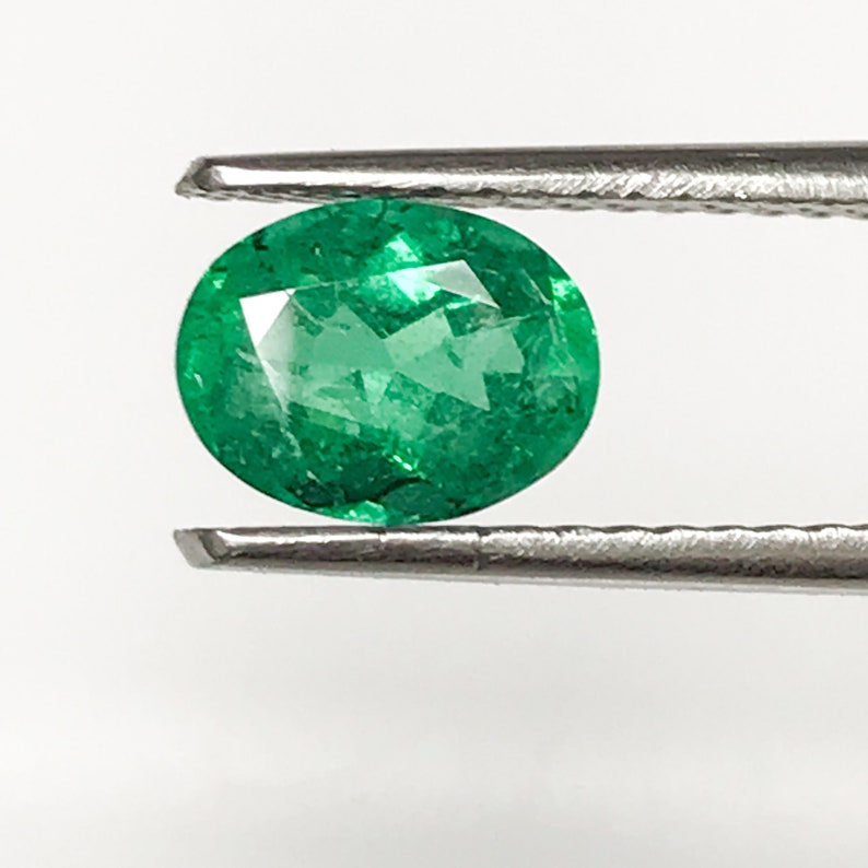 Emerald, Oval Cut Emerald, 1 Carats Emerald, Natural Emerald, Loose ...
