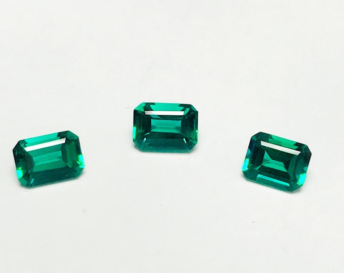 Created Emerald Heart Cut 11x10 Mm, Lab Create Emerald, 2.82 Carats ...