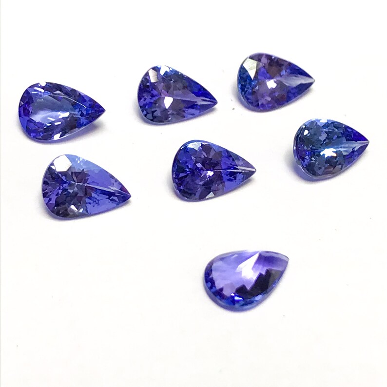 Tanzanite Pear Shape 10x7 Mm, 1.75 Carat, Natural Loose Tanzanite ...