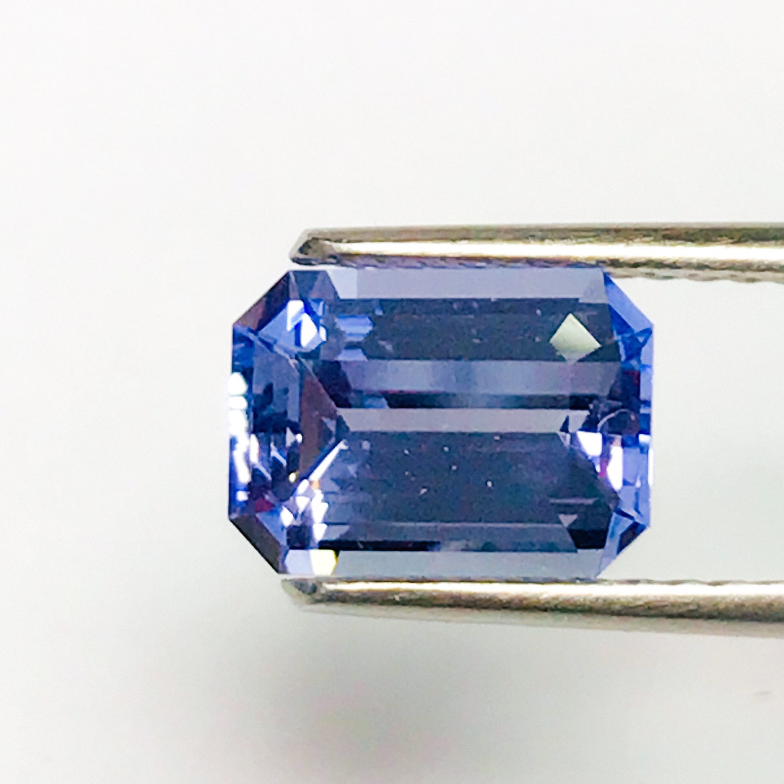 Tanzanite Emerald Cut 10x7 Mm, Natural Tanzanite Faceted for Jewelry ...