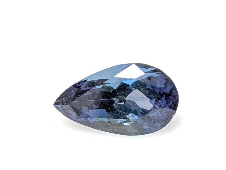 Tanzanite, Fancy Tanzanite, Pear Shape Tanzanite, 5.28 Carats Tanzanite ...