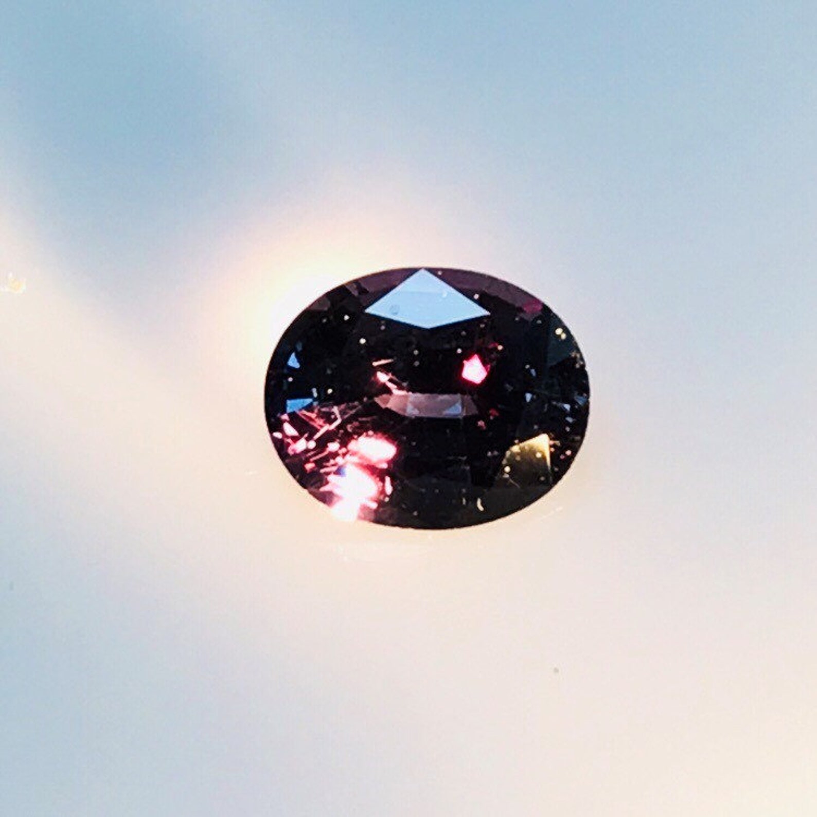 Blue Color Change Garnet Oval Cut Garnet 0.60 Carat Garnet - Etsy