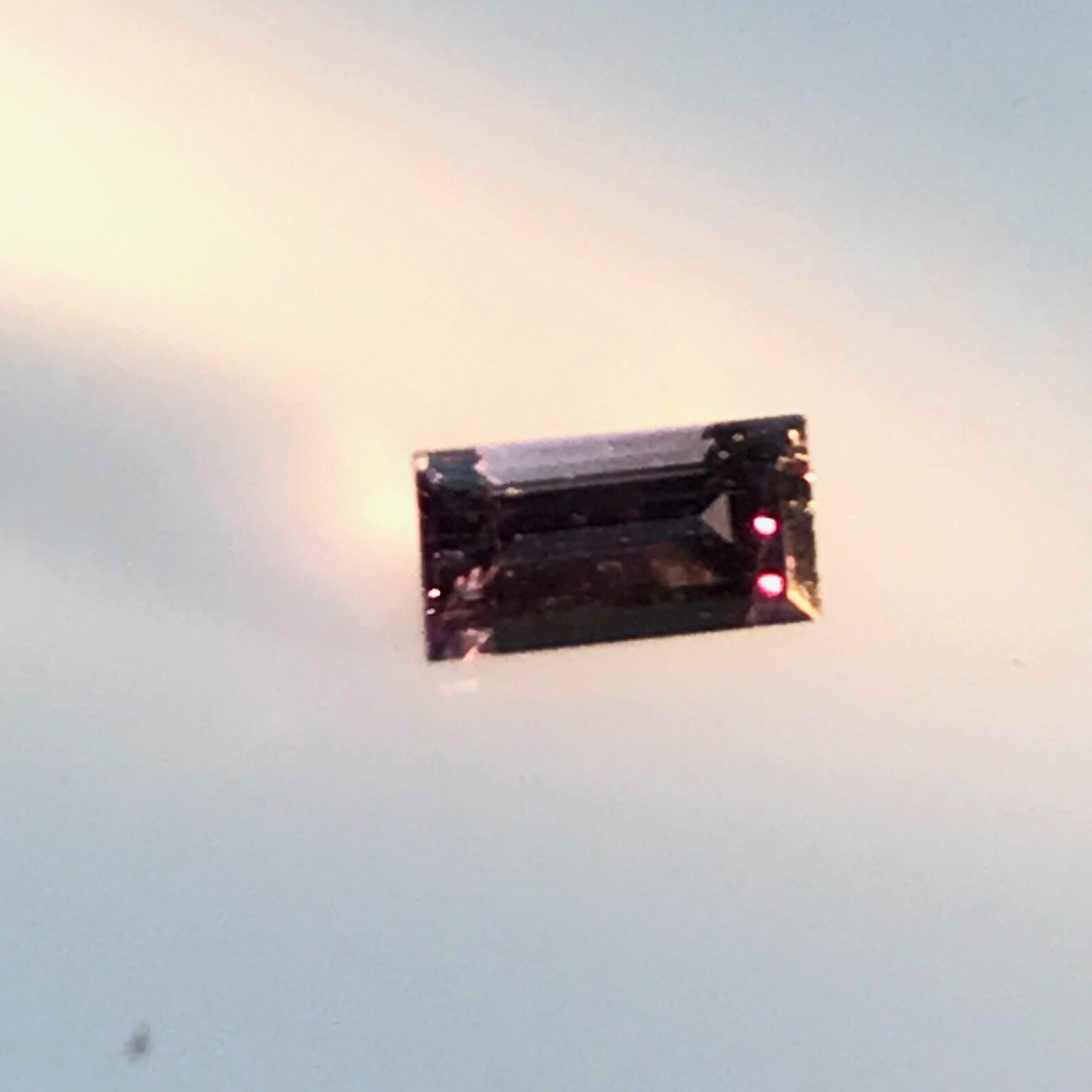 Blue Color Change Garnet, Baguette Cut Garnet, 6X3 MM Baguette Garnet ...