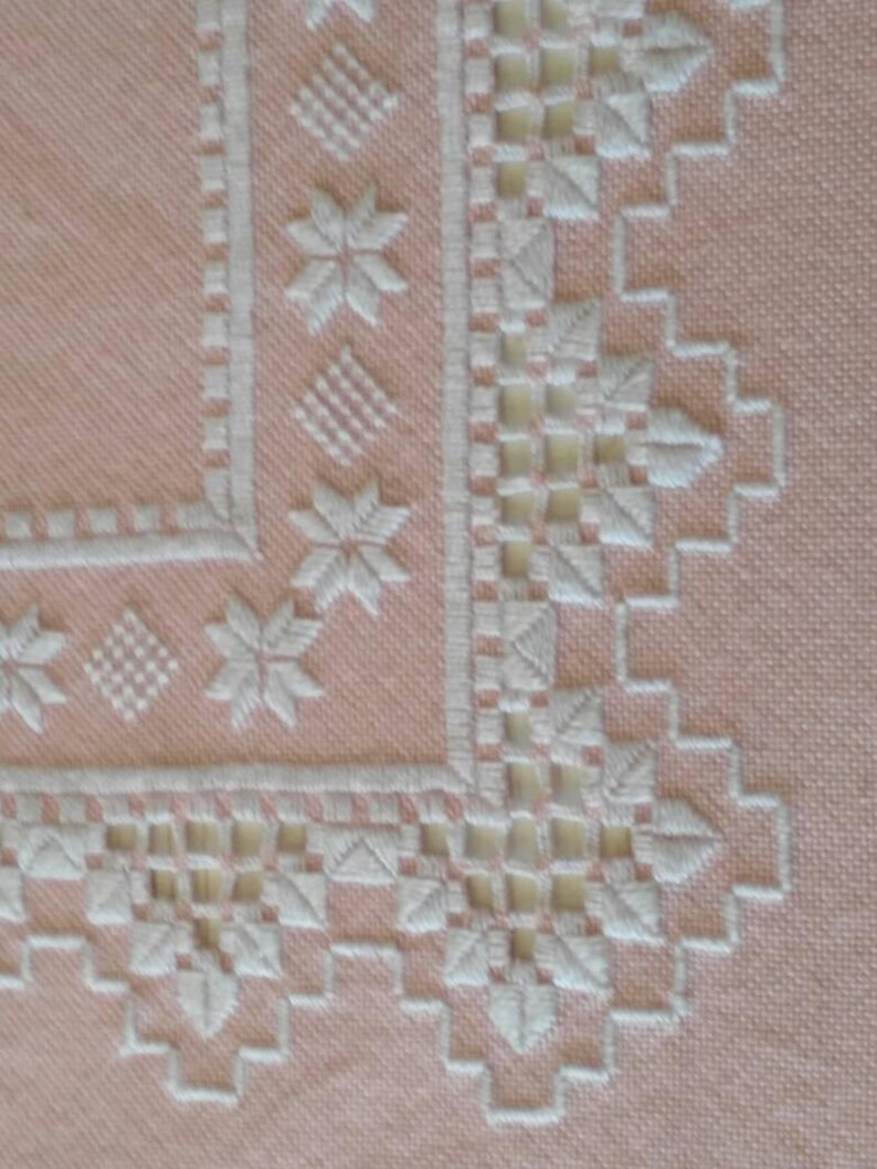 Hand Embroidered Tablecloth - Etsy