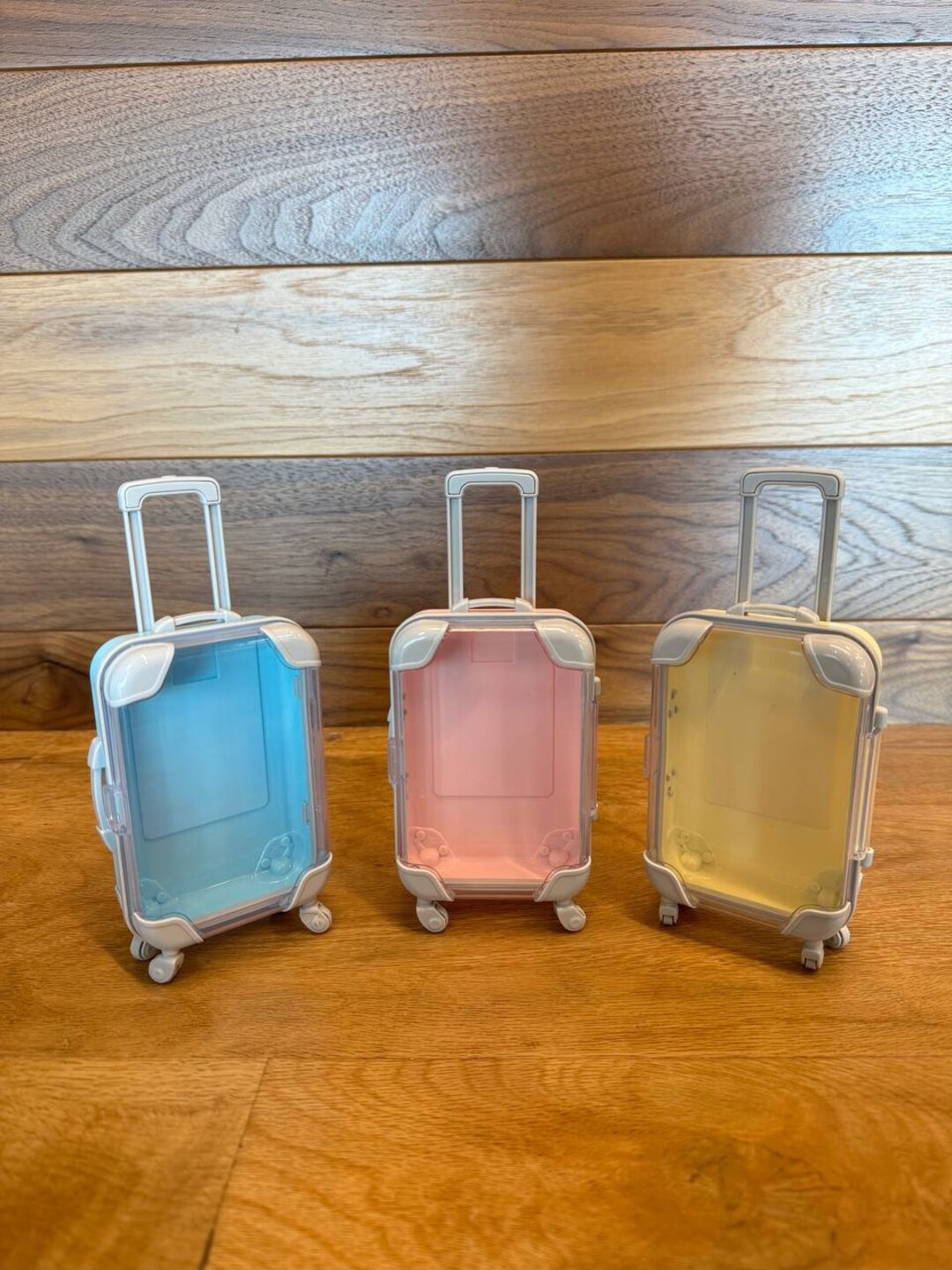 Miniature Travel Suitcase With Clear Front. Small Favor Bag for Gift ...