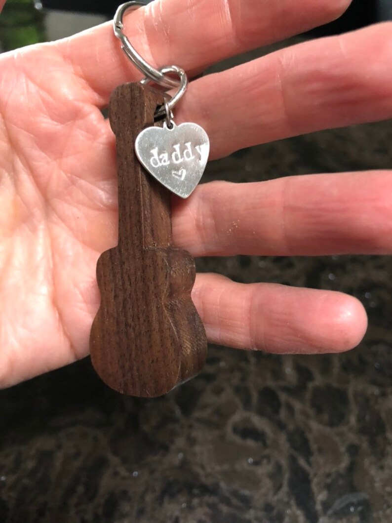 Guitar Keychain | Etsy