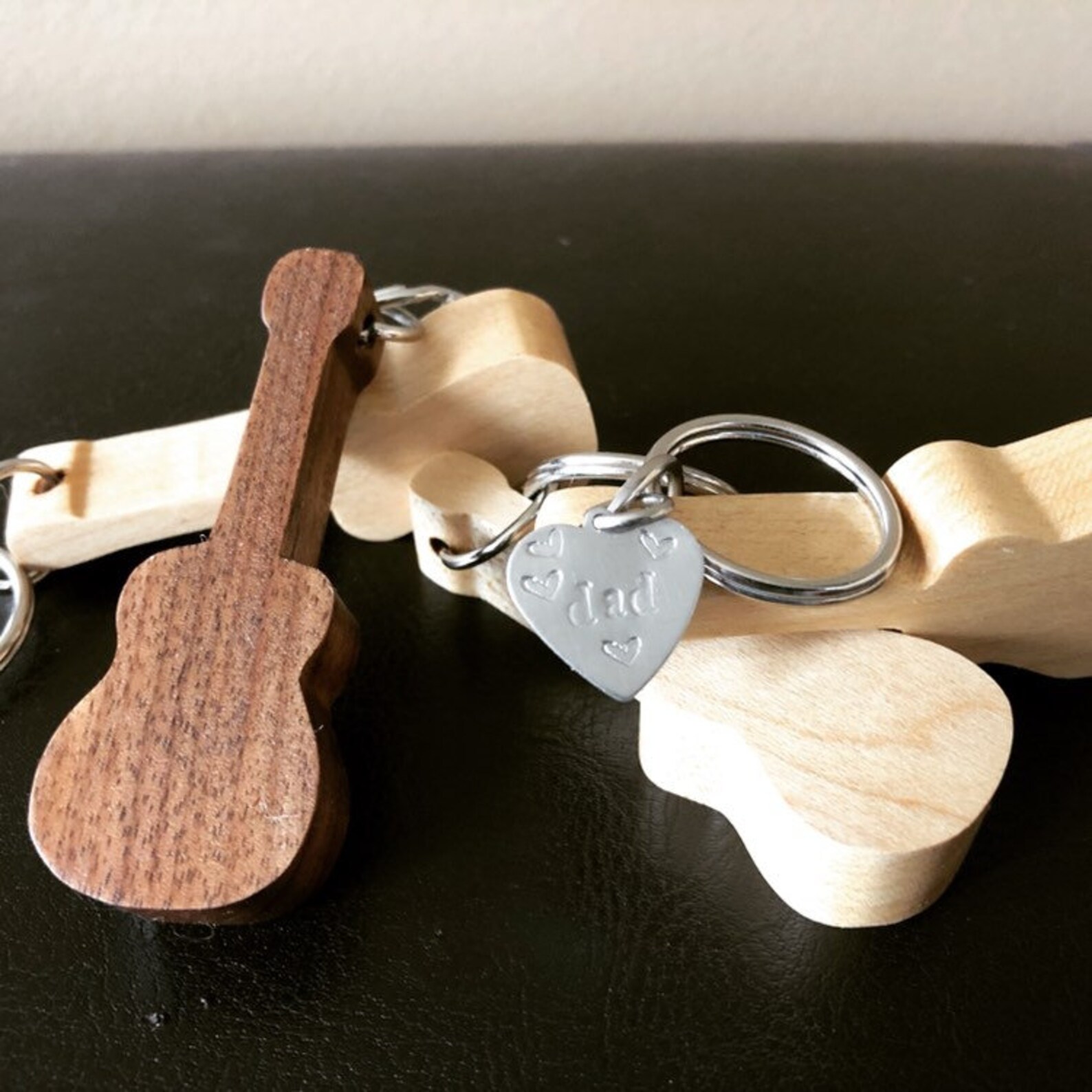 Guitar Keychain | Etsy