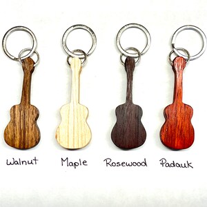 Guitar Keychain - Etsy