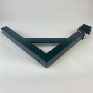 Bike Wall Mount Rack Oak Shelf Metal Gallows Style Bicycle Brackets - Etsy