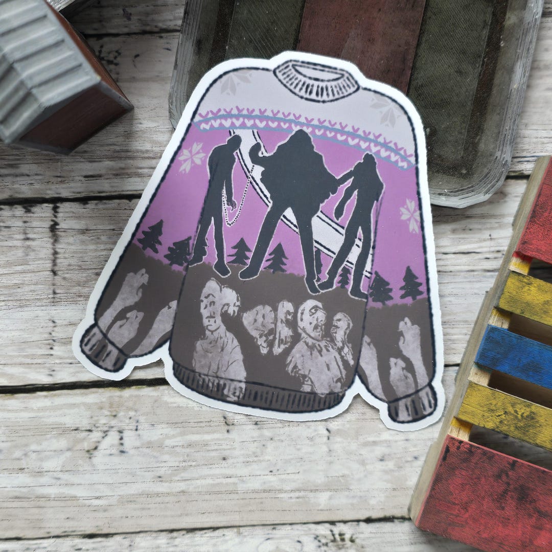 Dead by Daylight Sticker Ugly Michonne Sweater Inspired Matte Vinyl ...