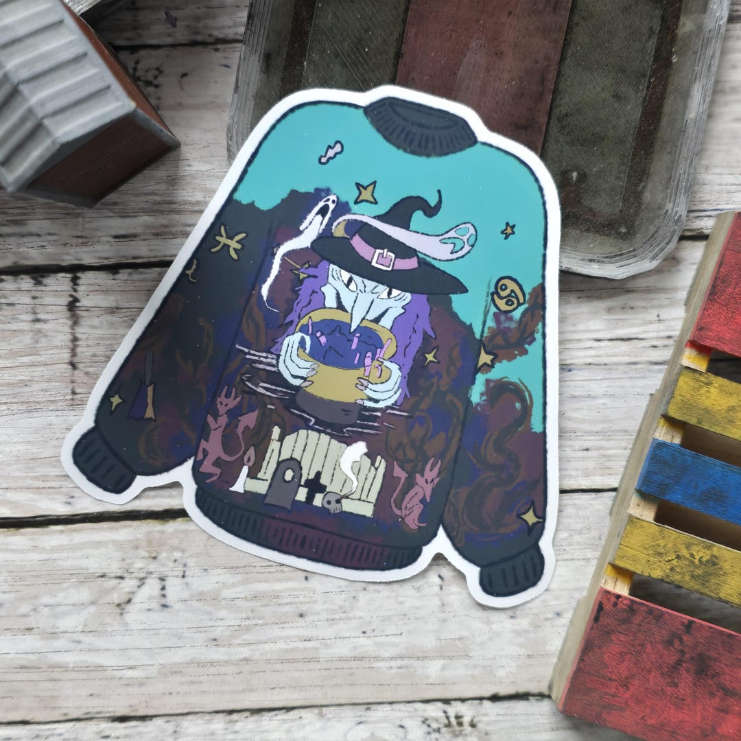 Dead by Daylight Sticker Ugly Sabel Sweater Inspired Matte Vinyl ...